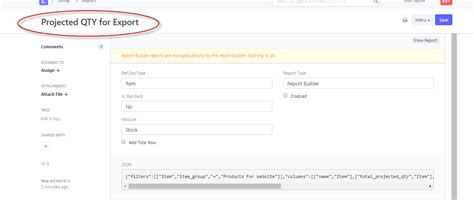 Report Builder Name Or Report Reports Frappe Forum