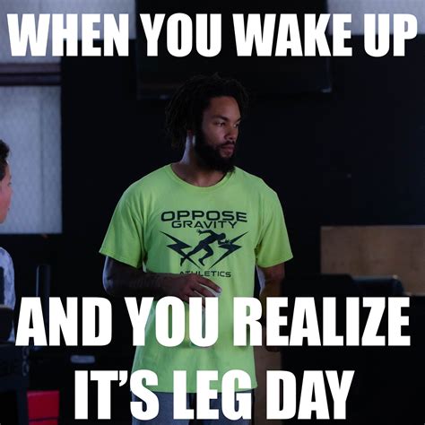 Leg Day Meme