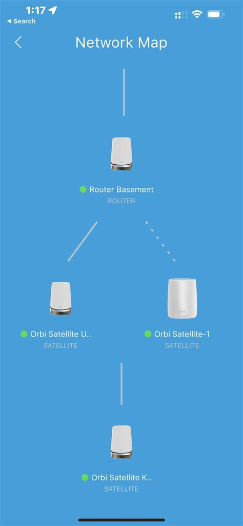 Just Setup My Rbre Strange Rd Satellite Shows In The Orbi App R Orbi