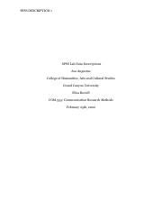 Analyzing Central Tendencies And T Test In SPSS Course Hero