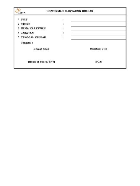 Form Data Karyawan Harian Pcp Pdf