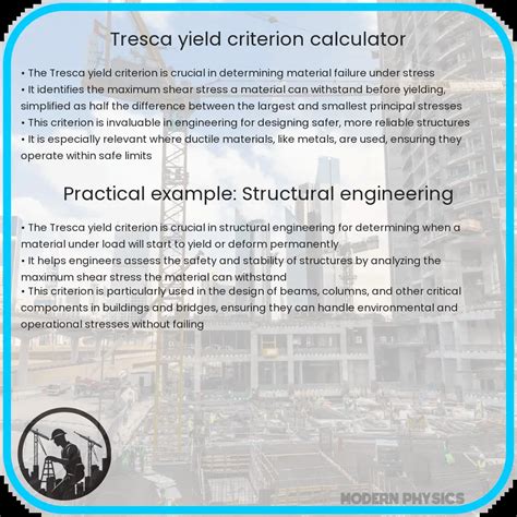Tresca Yield Criterion Calculator Stress Analysis And Precision