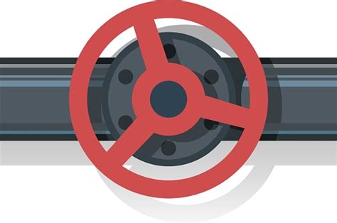 물 피팅 다양한 목적을 위한 파이프라인 네트워크 관리 기호입니다 배경 벡터에서 격리된 그림입니다 배수관에 대한 스톡 벡터 아트 및 기타 이미지 Istock