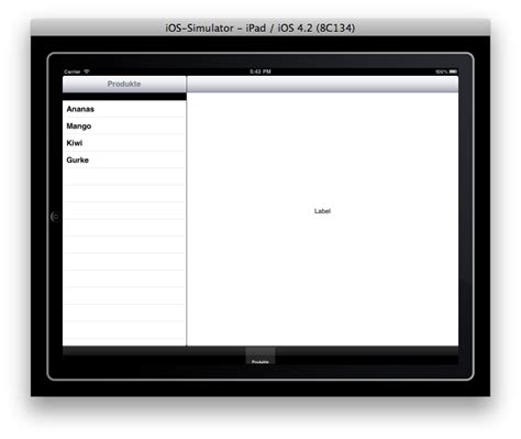 Objective C Positioning Problem With Uisplitviewcontroller In Left View Stack Overflow