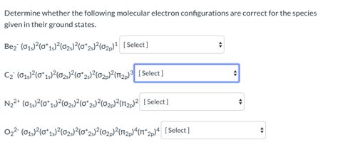 Solved Determine Whether The Following Molecular Electron Chegg Com