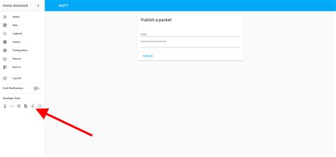 Love The New Publish A Packet Developer Tool Configuration Home
