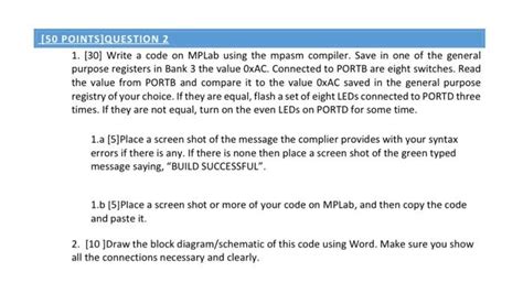 You Have To Use Mpasm In Mplab Ide X Compilerthe