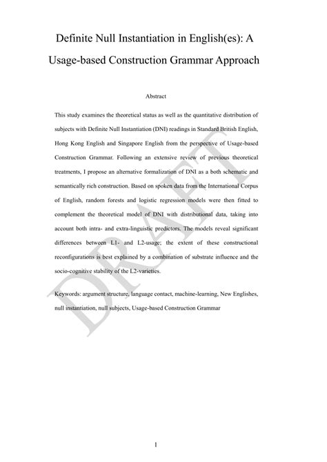 pdf definite null instantiation in english es a usage based