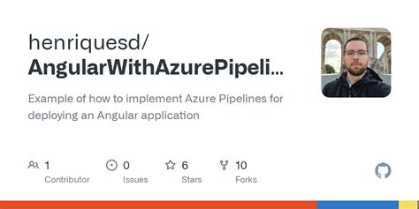 Github Henriquesd Angularwithazurepipelines Example Of How To Implement Azure Pipelines For