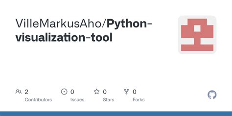 Github Villemarkusahopython Visualization Tool