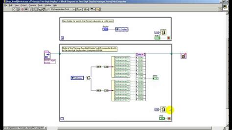 LabVIEW FPGA Host Based Prototype Of The Manage Two Digit Display