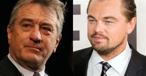 Leonardo Dicaprio En Robert De Niro Verschijnen Samen Op Het Witte Doek
