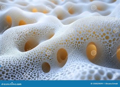 3d Printed Scaffolds For Tissue Engineering Featuring Intricate Lattices Porous Grids Stock