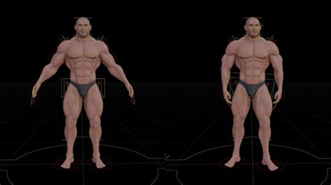 3d Modular Game Character3d Polycount Modelvrml Characterrig For Ue5