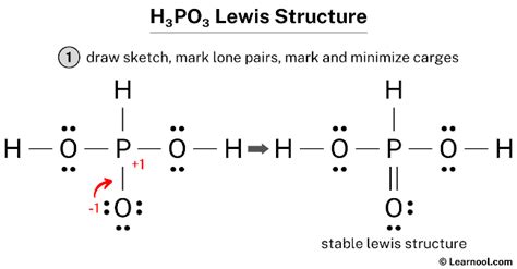 H3po3 Lewis Dot Structure