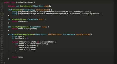 Delegates Used To Replace Multiple Methods Unity Engine Unity Discussions