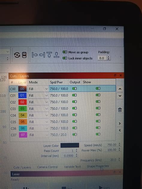 30 Cuts Layers Are Not Enough Page 2 Lightburn Software Questions Lightburn Software Forum