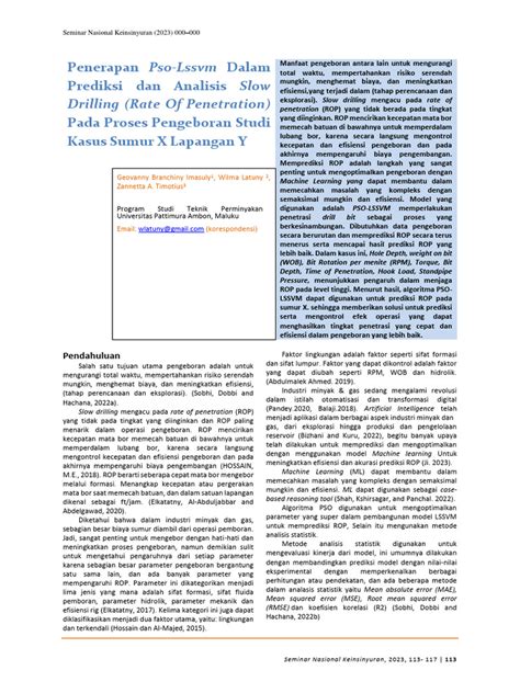 20 32penerapanpso Lssvmdalamprediksidananalisisslowdrillingrateofpenetration