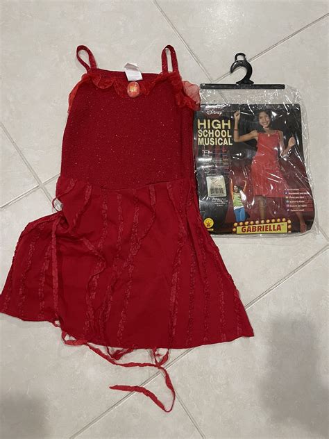 Gabriella High School Musical Red Dress