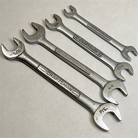 Craftsman Sae Open End Wrench Set At Dane Lott Blog