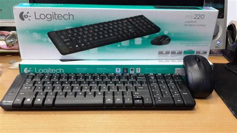 Jual Keyboard Mouse Wireless Logitech MK 220 Garansi 1 Tahun Semarang LIMITRON SEMARANG