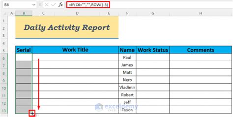 How To Make Daily Activity Report In Excel Easy Examples