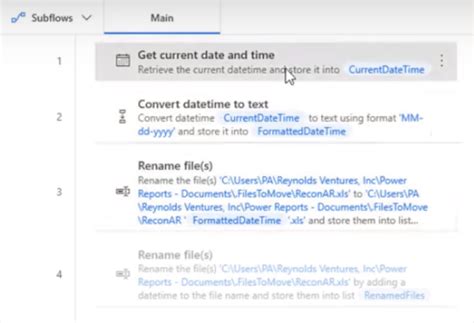 Add Date To Filename In Power Automate Desktop Master Data Skills AI