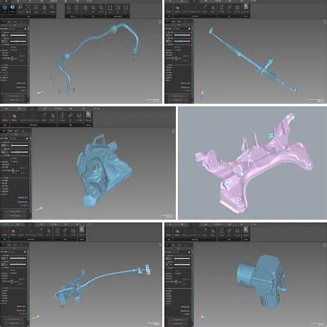 Portable 3d Laser Scanner Wireless Handheld Small Objects Quick Measurement Instrument 3d