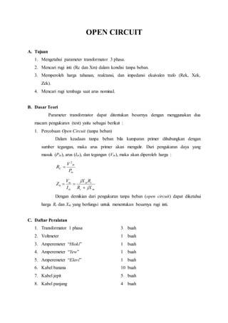 Open Circuit DOCX