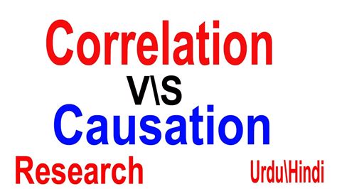 What Is Correlation And Causation Difference Between What Is Correlation And Causation Urdu