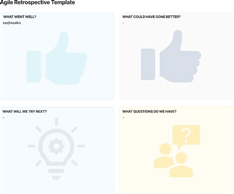 Agile Retrospective Template Figma Agile Retrospective Template Figma
