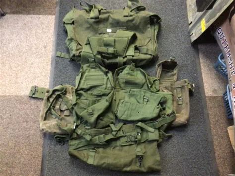 Genuine Vintage British Army 58 Pattern Webbing Large Pack Grade 1 Issued £18 99 Picclick Uk