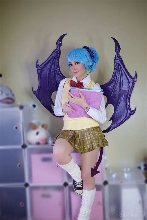 [self] Kurumu Kurono Cosplay From Rosario Vampire By Felicia Vox
