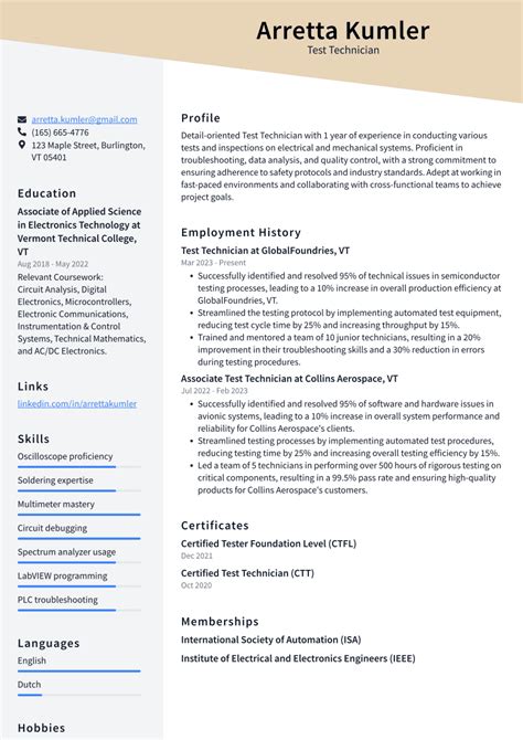 Top 12 Test Technician Skills To Put On Your Resume