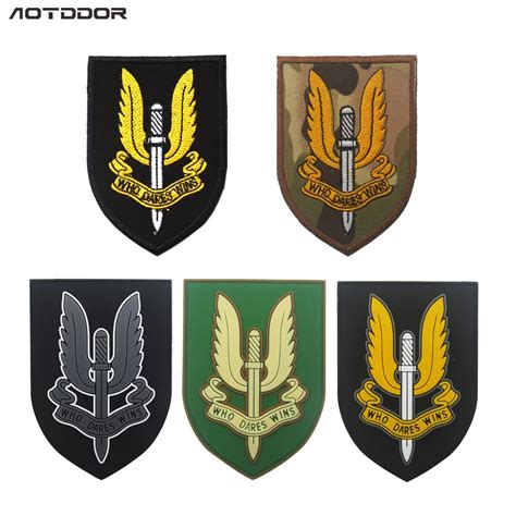 British Special Forces Exquisite Air Service Regiment Sas Tactical Morale Embroidered Patches