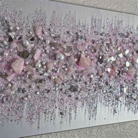Crystal Decor Wall Art Etsy