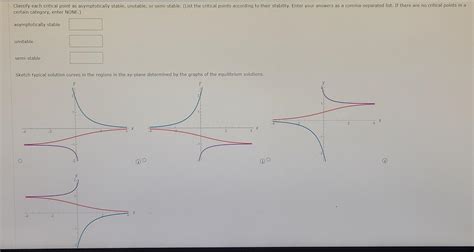 Solved Consider The Following Autonomous First Order