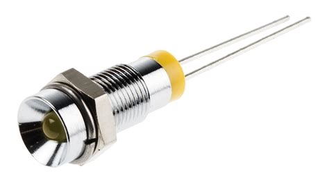 Rs Pro Yellow Panel Mount Indicator 2v Dc 6mm Mounting Hole Size Rs Pro Yellow Panel Mount Indicator 2v Dc 6mm Mounting Hole Size