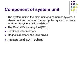 Itc Lec Ip Cycle System Unit Interface PPT