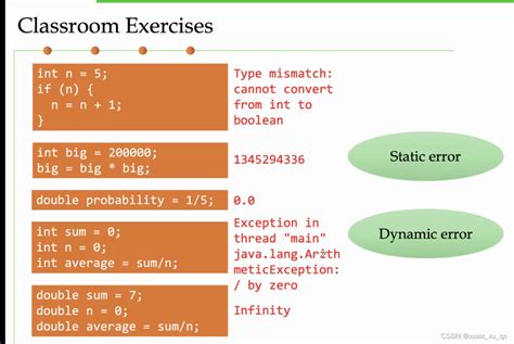 软件构造学习笔记第四章——数据类型与类型检验类型检查在哪个阶段完成 Csdn博客