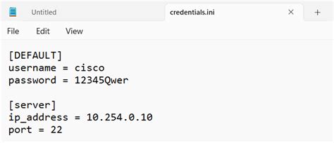 How To Hide Your Credentials In Python Script