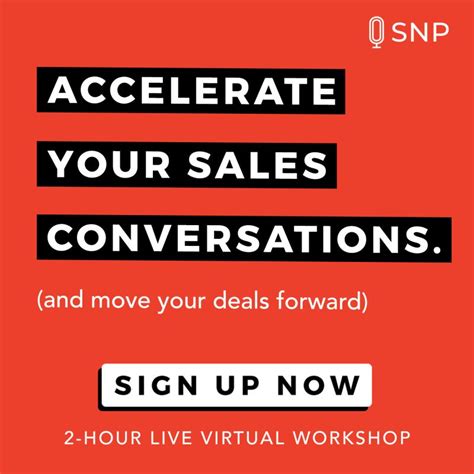 Very Excited To Launch Our Brand New Public Workshop Accelerate Sales Conversations Its The