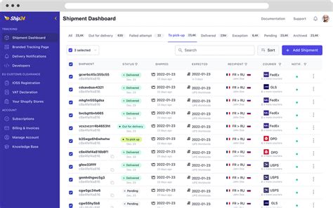 Shipment Tracking Dashboard