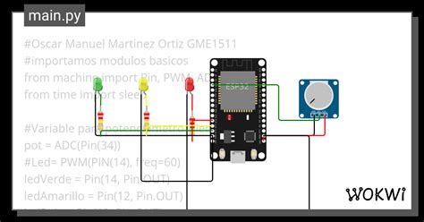 Proyecto 6 Wokwi Esp32 Stm32 Arduino Simulator