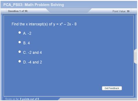 Pre Calculus Problem Solving In Math