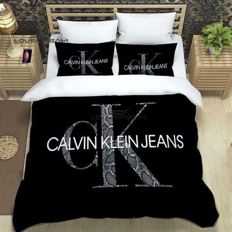 캘빈 클라인스 침구 세트 3d 프린팅 홈 데코 킹 사이즈 침구 세트 이불 커버 베갯잇 소년 소녀 패션