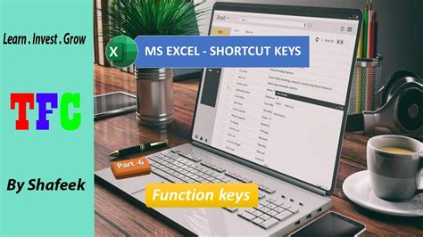 MS EXCEL SHORTCUT KEYS Part 6 Function Keys YouTube