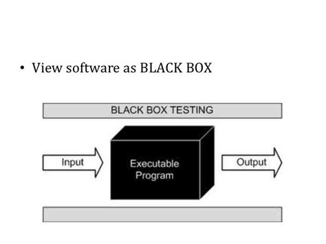 black box testing