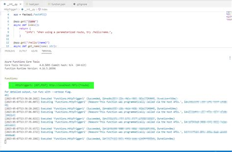 Azure Function Endpoint Doesnt Work When Routeprefix Is Not Empty