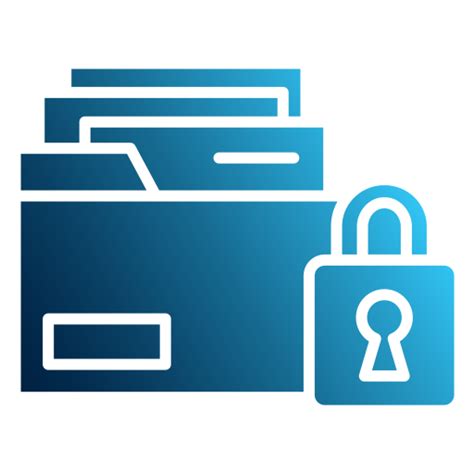 Secure Generic Gradient Fill Icon